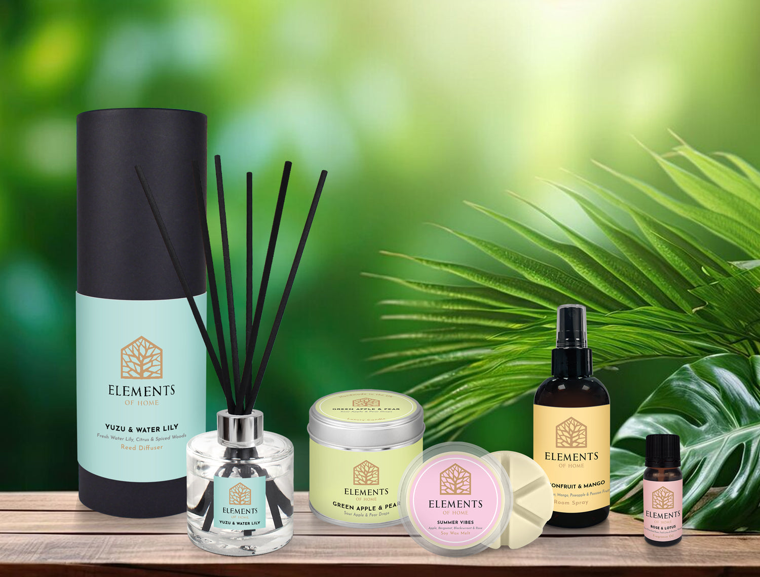 Summer Vibes Fragrance Collection | Elements of Home – Elements of ...